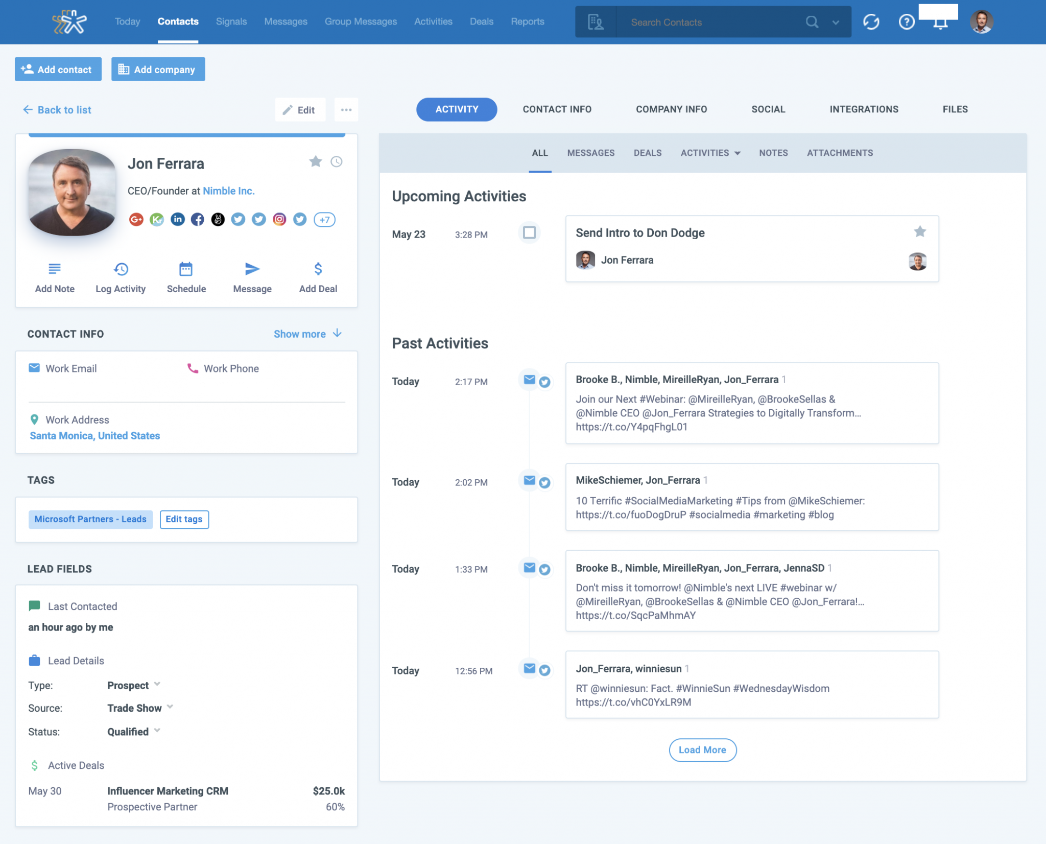 See how Nimble is Raising the Bar for Relationship Management