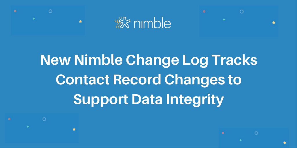 Introducing the Nimble Change Log to Support Data Integrity