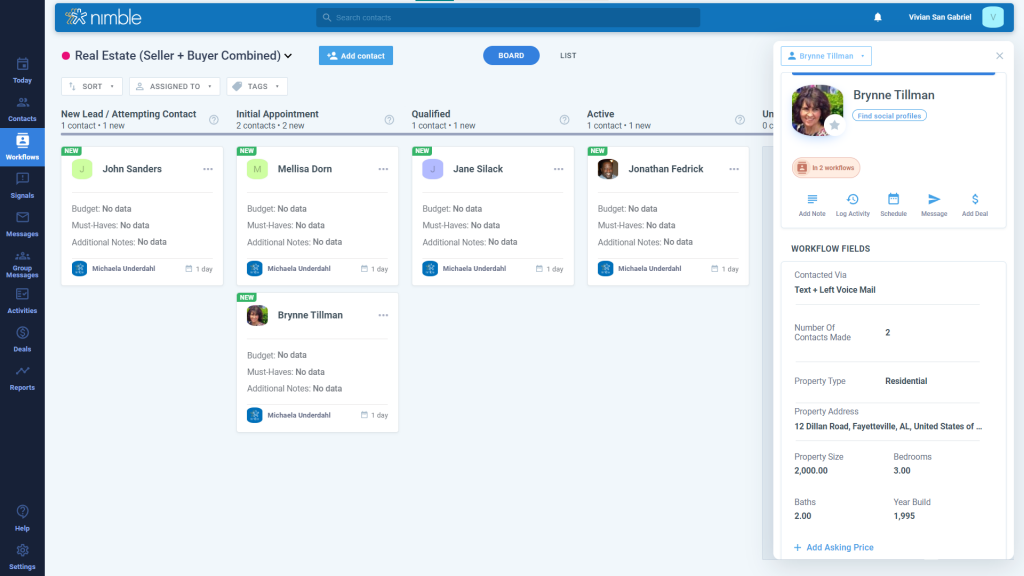 Nimble Adds Prospector to Workflows Enabling Quick Access to Contact ...