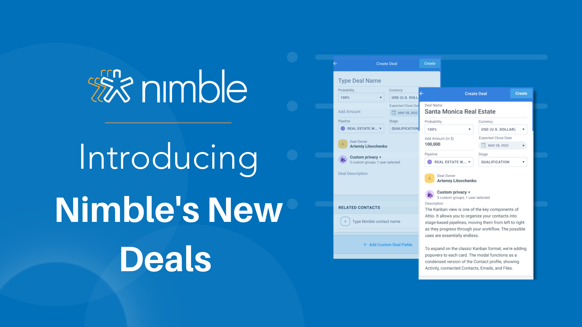 Nimble Introduces a Completely New Deals Pipeline to Help Your Business ...
