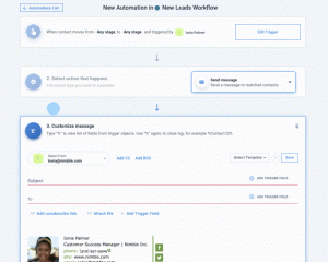 Accelerate Relationship Engagements with Nimble Workflow Automations