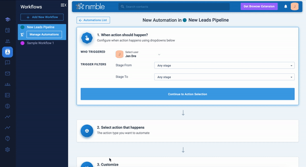 Accelerate Relationship Engagements with Nimble Workflow Automations