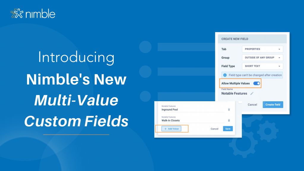 Nimble Introduces Multi Value Custom Fields For Precise Data Management