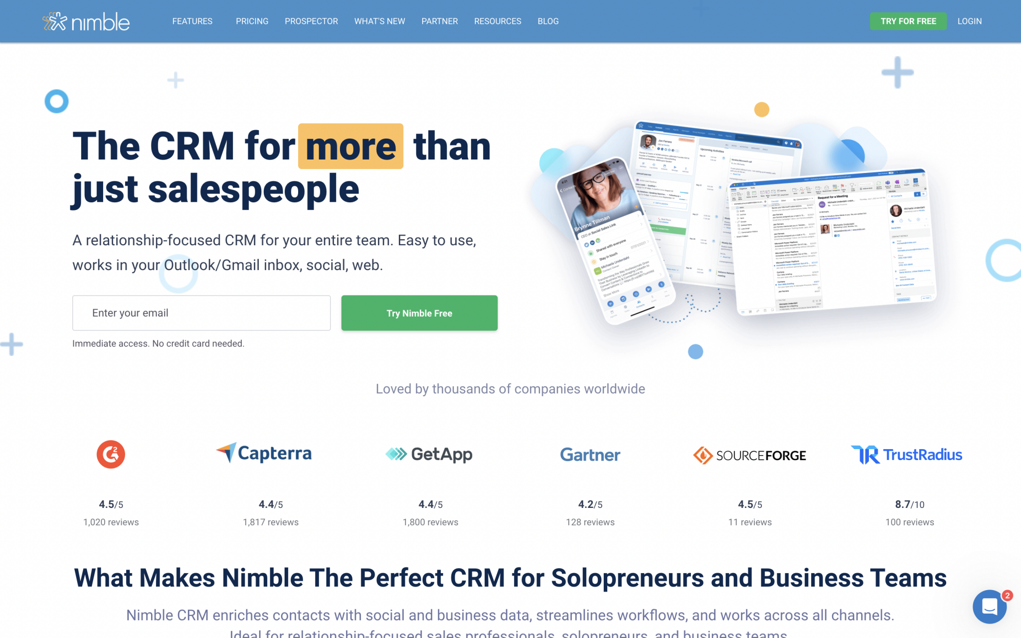 5 Best Crms For A Staffing Agency Top Tips Options Nimble Blog