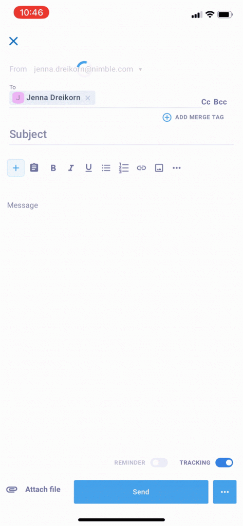 Send Later and Email Drafts Now Available on Mobile - Nimble Blog