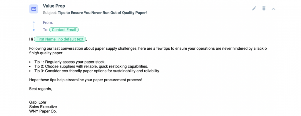 Create Email Sequences for Sales in CRM — Nimble